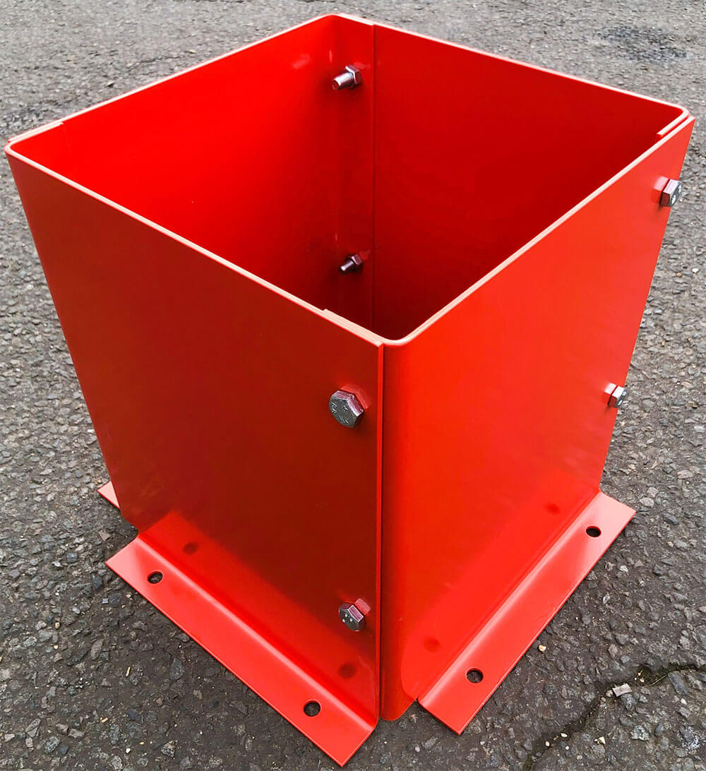 4-Sided Column Guards - Mezzanine Floor Accessories - Mezz Floors UK