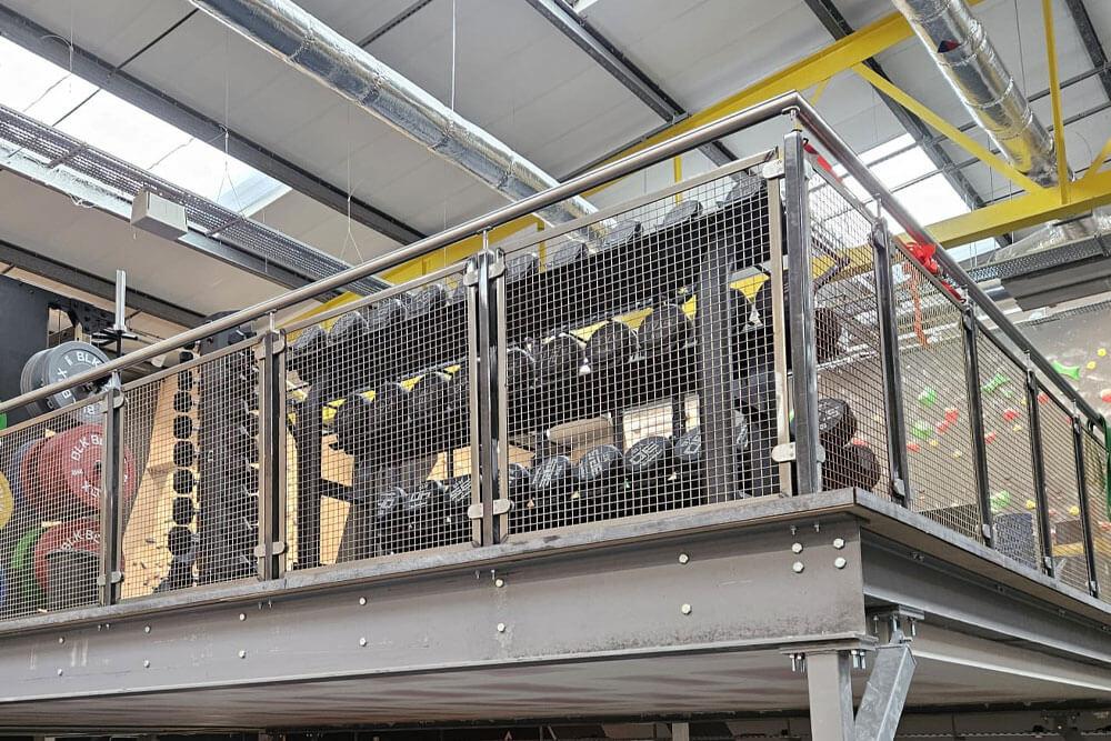 Mezzanine Balustrades - Mezz Floors UK