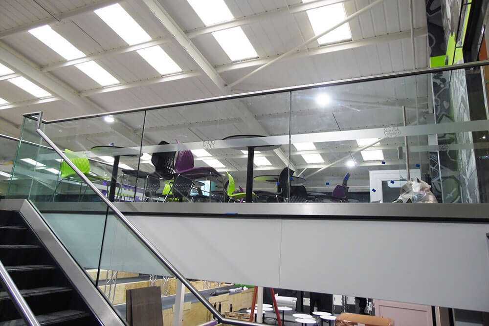 Mezzanine Balustrades - Mezz Floors UK