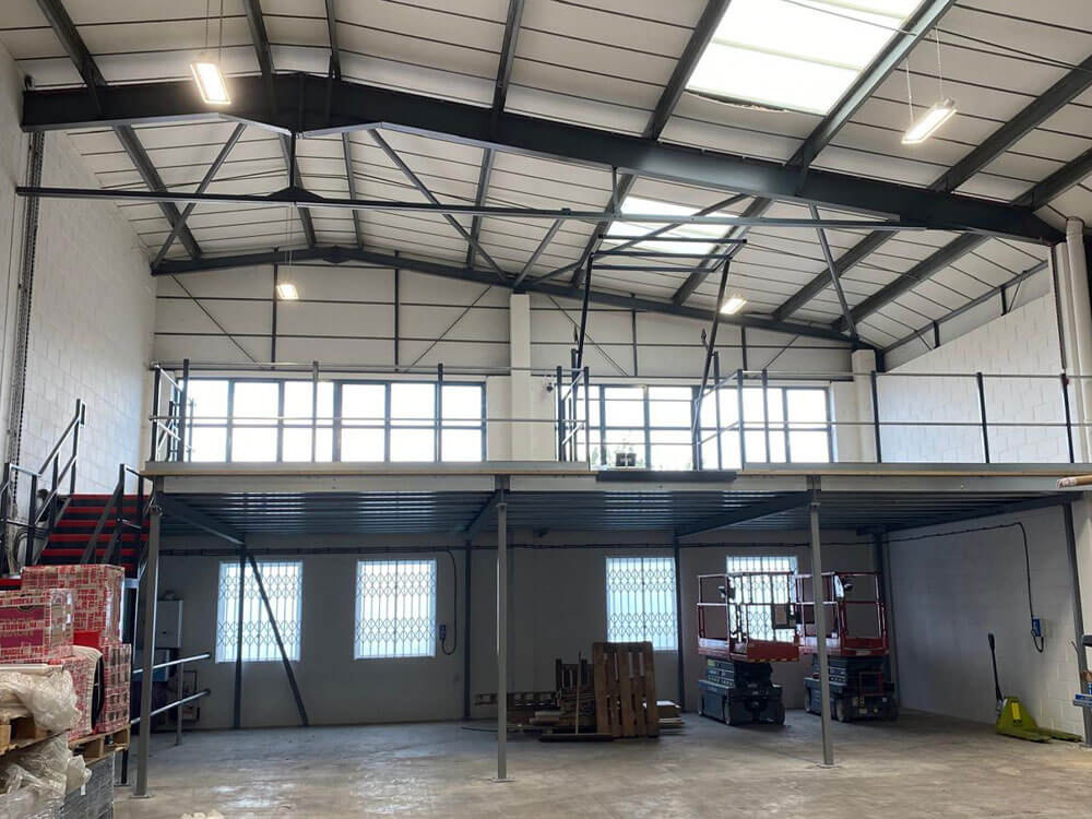 Warehouse Mezzanine Floors - Mezz Floors UK