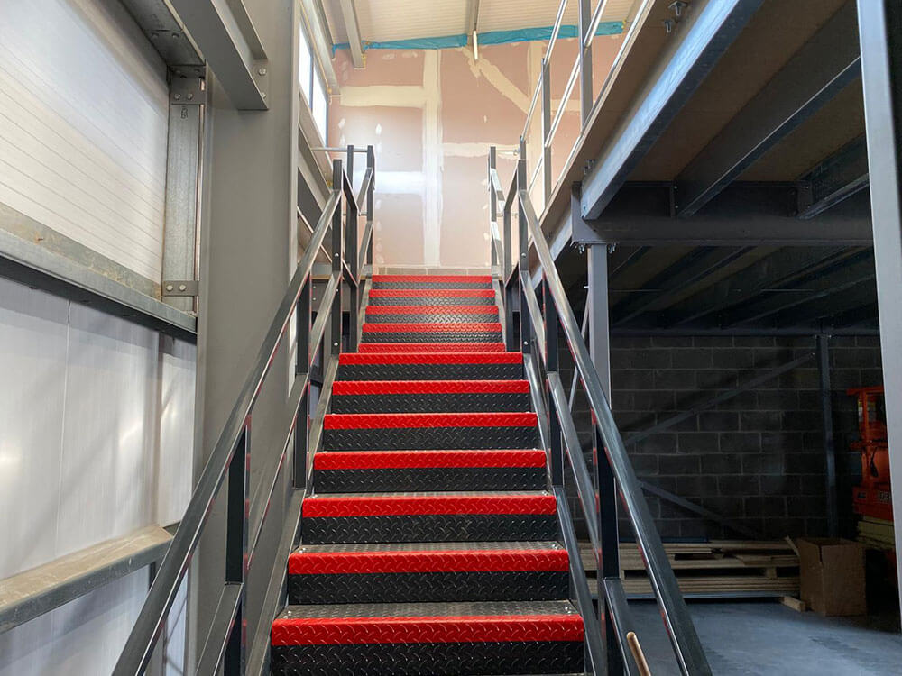 Mezzanine Handrails - Mezz Floors UK