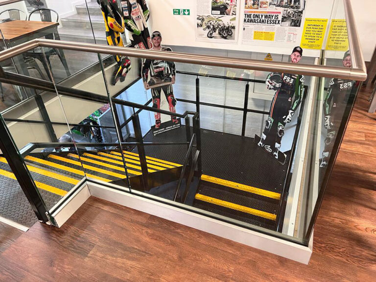Mezzanine Handrails - Mezz Floors UK