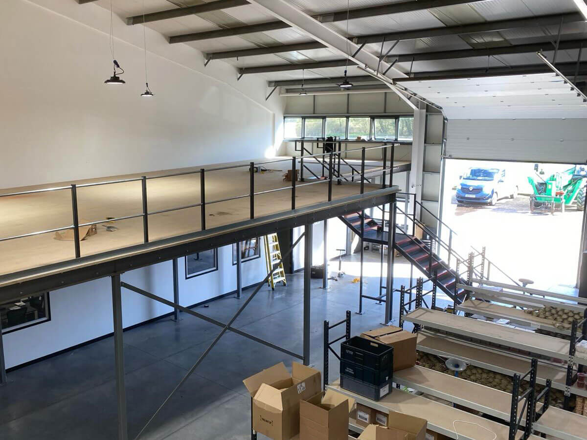 How to Build an Office in a Warehouse - Mezz Floors UK