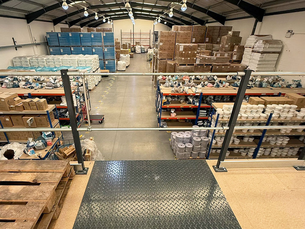 Mezzanine Pallet Gates - Mezz Floors UK