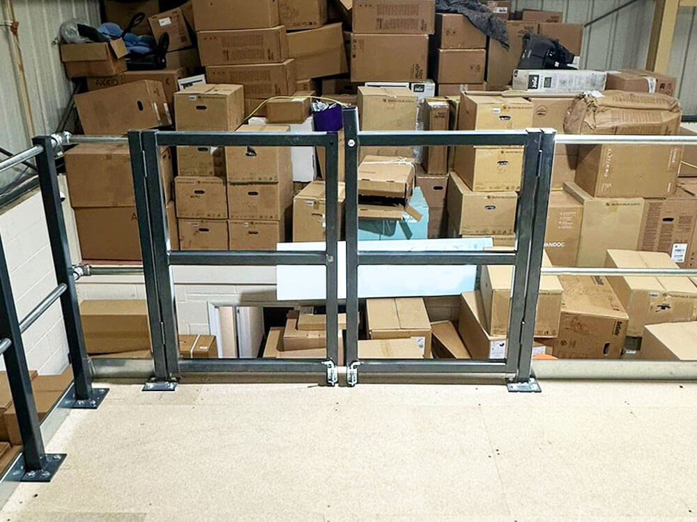 Mezzanine Pallet Gates - Mezz Floors UK